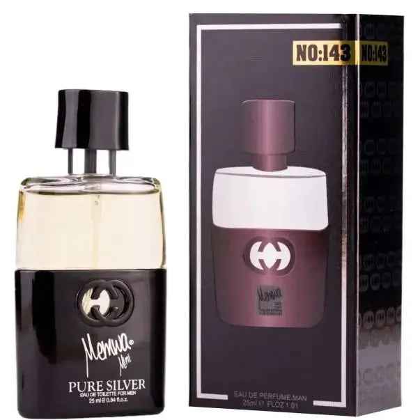 Memwa Mini 143 Pure Silver 25ml Eau De Toilette by Gulf Orchid