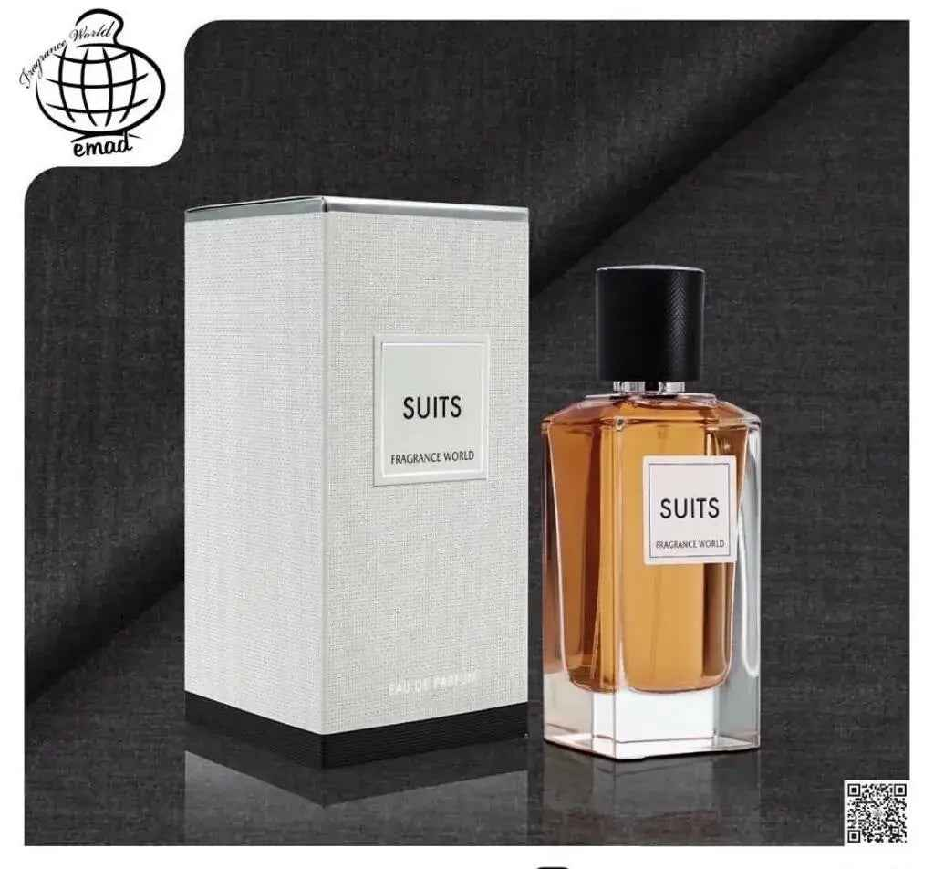 Suits Eau De Parfum 100ml Fragrance World