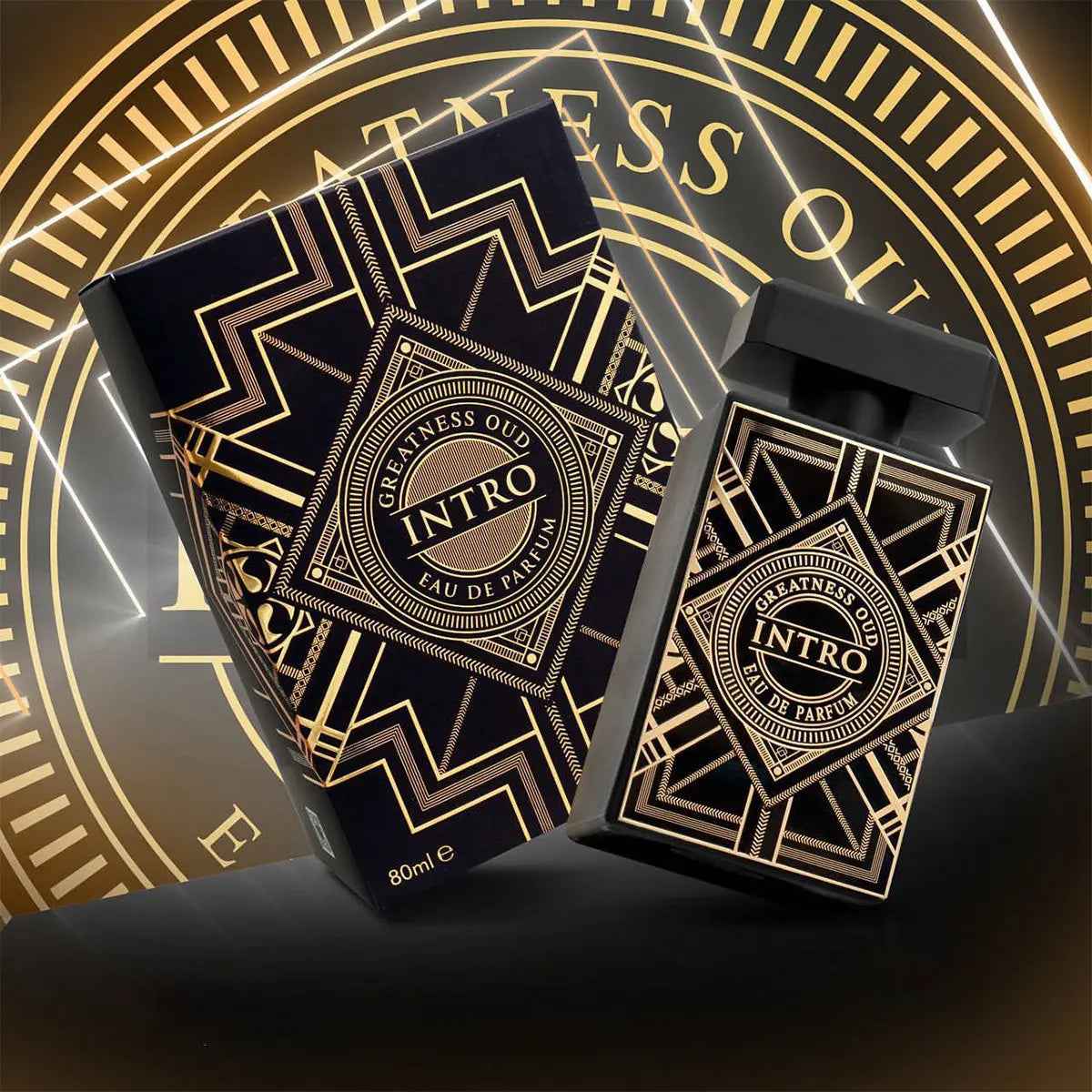 Intro Greatness Oud Eau de Parfum 80ml Fragrance World