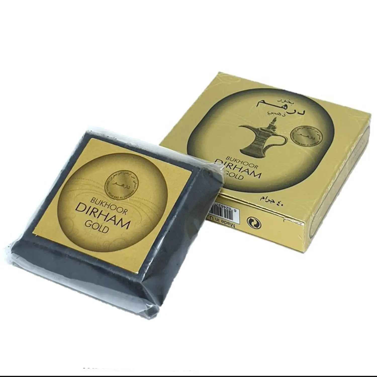 Bukhoor Dirham Gold Bar 40g Ard Al Zaafaran - Perfume heaven