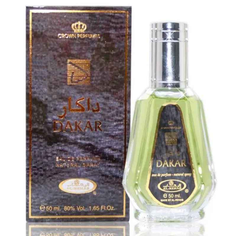 Dakar Perfume Spray 35ml By Al Rehab – Dynamic Spicy-Fresh Fragrance