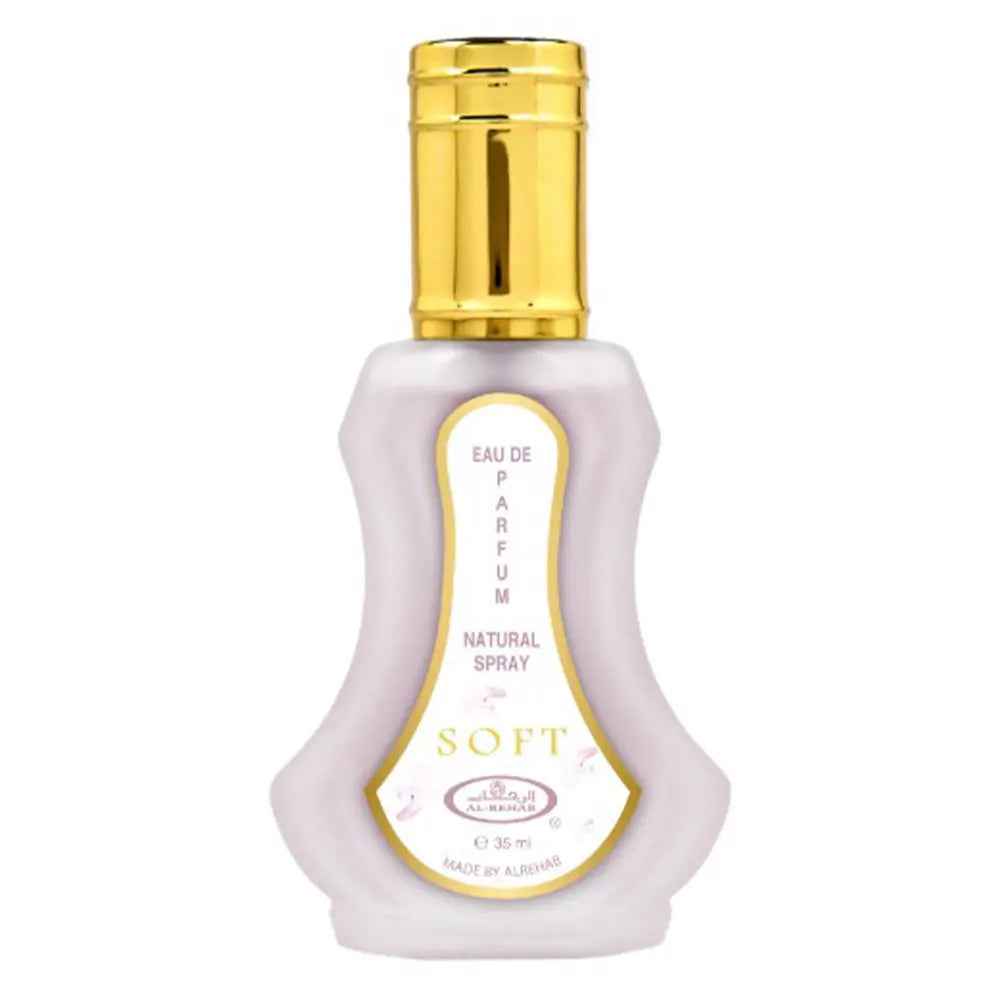 Soft Perfume Spray 35ml By Al Rehab – Gentle Floral-Warm Fragrance